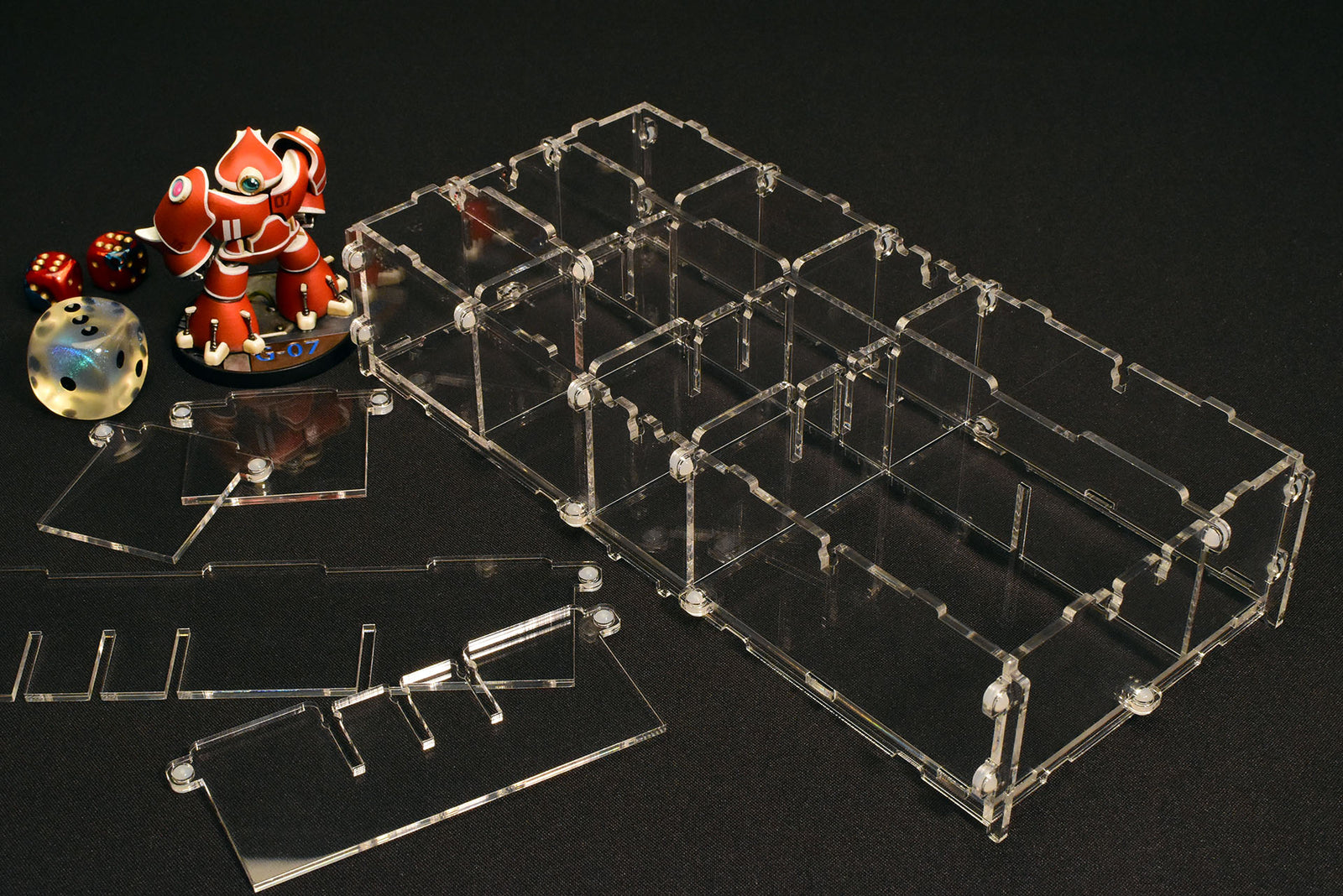 Acrylic Pod Packs | Fits With Our Miniatures and Models Display Cases ...