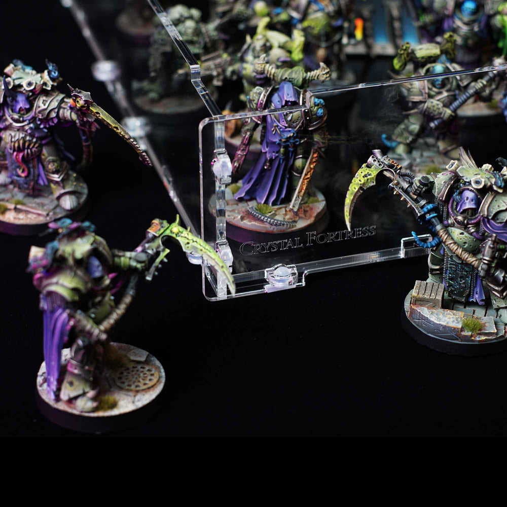 Crystal Fortress: Magnetic Acrylic Display Cases | Miniatures & Games