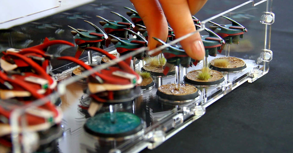 3/4 Fortress Cube | Miniature Gaming Display Bundle - Crystal Fortress