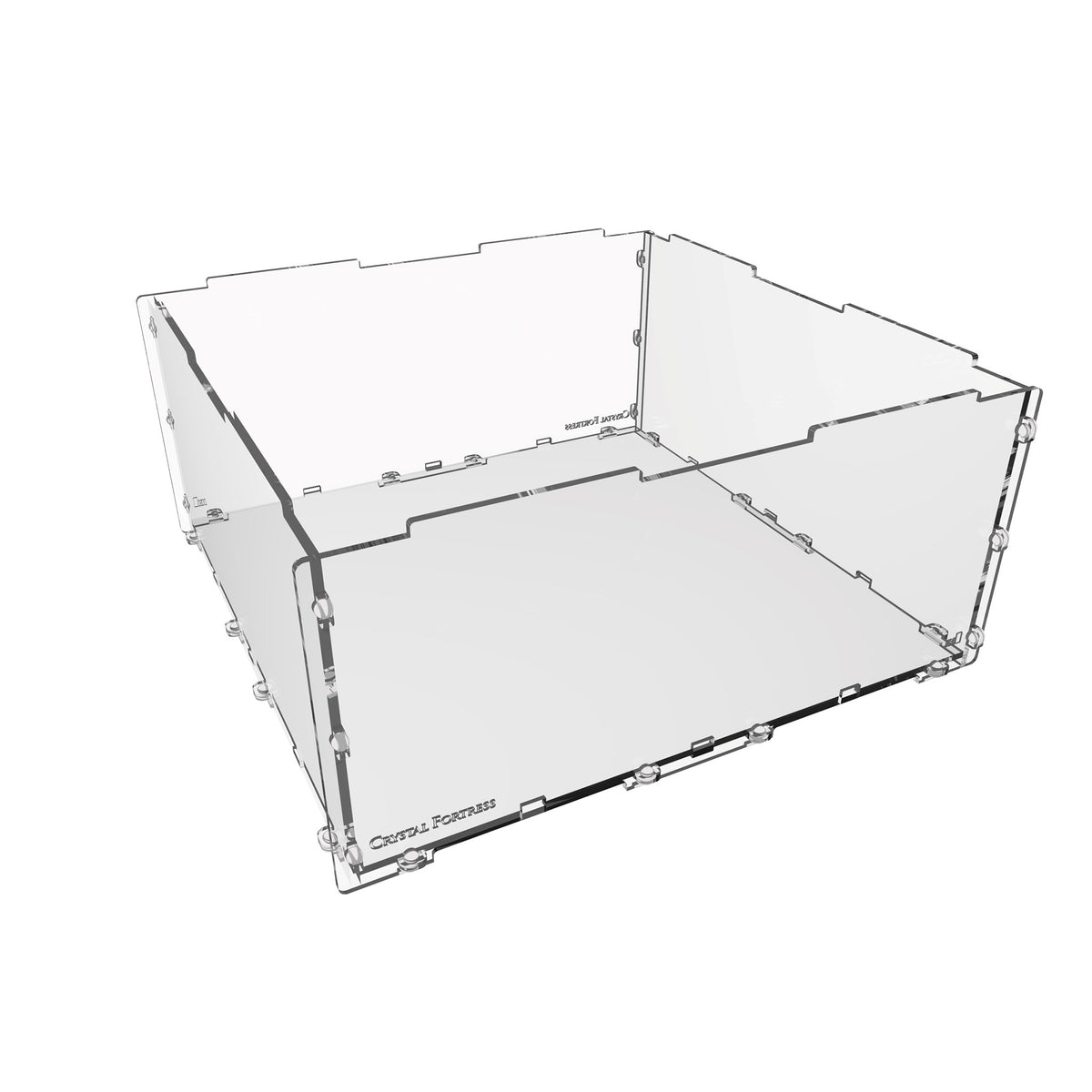 Crystal Fortress Modular Display Case System - Humpback Display System