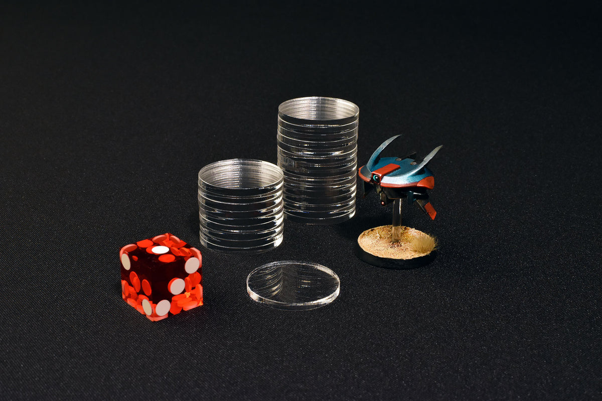 Acrylic Miniature and Model Bases | Use in Display Cases or Dioramas ...